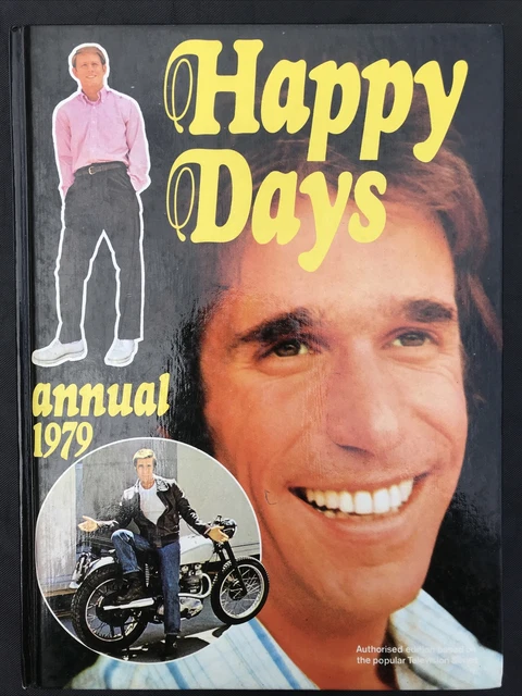 HAPPY DAYS ANNUAL 1979 The Fonz Vintage TV Series Hardback Book EUR 5,13 - PicClick IT