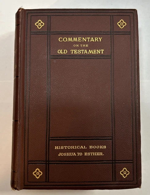 THE OLD TESTAMENT According To The Authorised Version Hist Bks Joshua ...