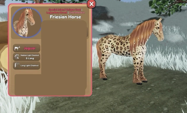 WILD HORSE ISLANDS 🌸 SIUC Fri Friesian Jaguar 🌸 $90.24 - PicClick AU