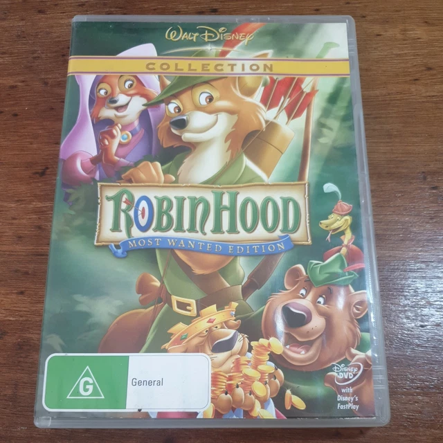 ROBIN HOOD MOST WANTED EDITION Disney DVD R4 Like New! FREE POST £9.74 ...