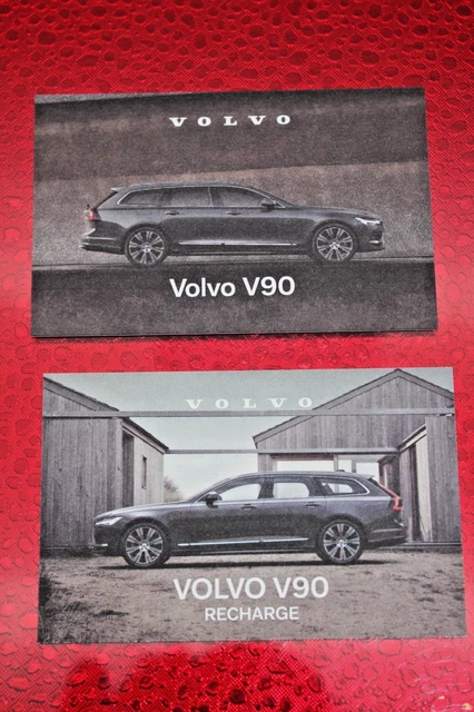 VOLVO PROSPECTUS CARD With Qr Code V90 & V90 Recharge Price List Car ...