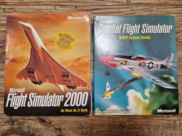 MICROSOFT FLIGHT SIMULATOR 2000&Microsoft Flight Simulator WWII Europe ...