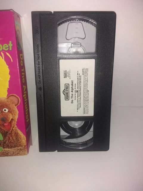 SESAME STREET DO the Alphabet (VHS, 1996) Childrens Educational Pre ...