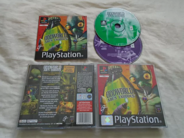 Oddworld Abes Exoddus Ps1 Eur 17 47 Picclick Fr