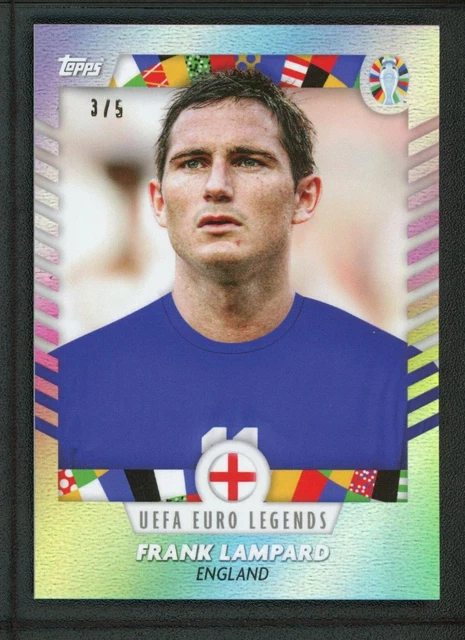 2024 FRANK LAMPARD 3/5 Topps Uefa Euro2024 Germany Uefa Euro Legends £ ...