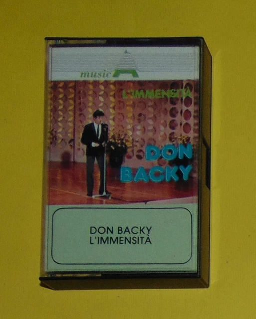 DON BACKY. L'IMMENSITA'. Musicassetta Audio Clan Cgd Da Negozio EUR 1 ...