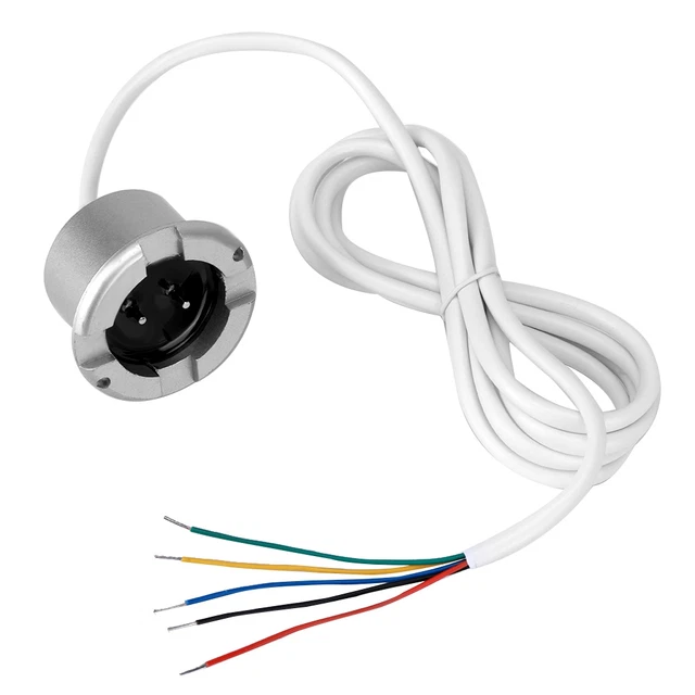 MACHINE ROOM ISOLATED Wired Water Leak Flood Alarm Sensor Detector 12V ...