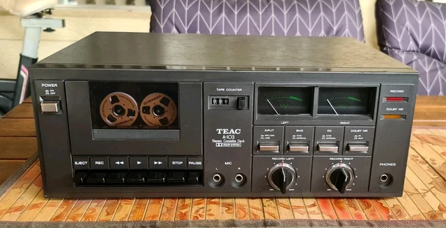 VINTAGE TEAC CASSETTE Deck Player/Recorder/Made In Japan/1977 £219.94 ...