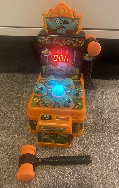 ZOMBIE WAR GAME Bop It Whack A Mole Game £5.99 - PicClick UK