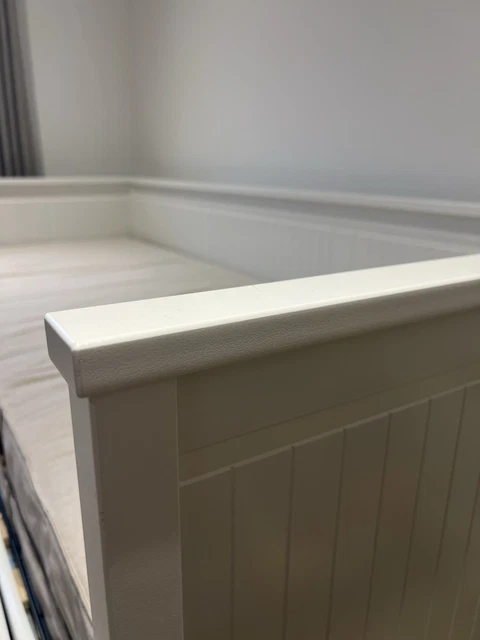 IKEA HEMNES WHITE Day-bed with 3 Drawers 80cm x 200cm Frame and 2 mattresses £156.70 - PicClick UK