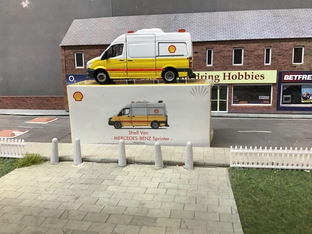 1/76 MERCEDES SPRINTER Shell Van Tiny Diecast £14.00 - PicClick UK