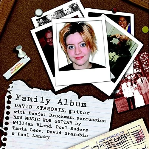 BRIDGE9239 DAVID STAROBIN Family Album - New Music For Guitar, Vol 7 CD ...
