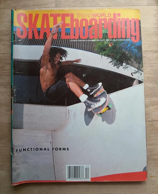 TRANSWORLD SKATEBOARDING SKATEBOARD magazine 1988, complete, Jeff ...