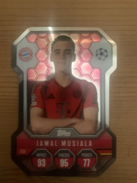TOPPS MATCH ATTAX 2024/25 Jamal Musiala Shield Card #SH10 £5.45 ...