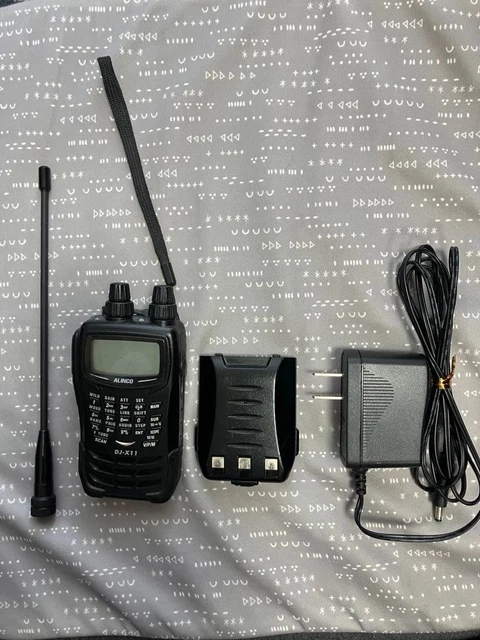 ALINCO DJ-X11A WIDEBAND Receiver Scanner AM FM SSB CW Operation ...