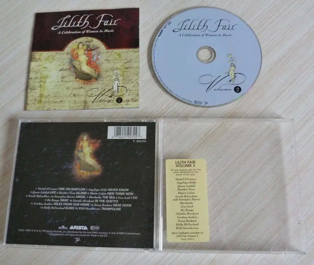 CD ALBUM LILITH Fair A Celebration Of Women In Music Volume 2 14 Titres 1999 EUR 4,99 - PicClick IT