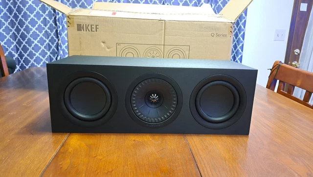 KEF Q SERIES 5-1/4" Passive 2-Way Center-Channel Speaker - Black (Q250C) $472.57 - PicClick CA