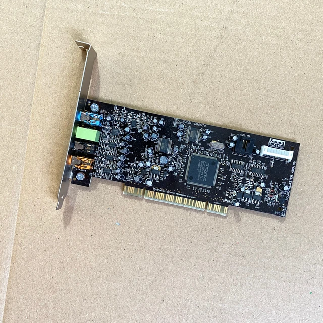 CREATIVE SOUND BLASTER Audigy SE PCI Sound Card SB0570 PC 7.1 Channel £ ...