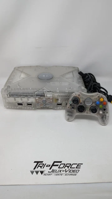 MODIFIED CRYSTAL XBOX OG W/ HDD System Console Tested & works Free ...