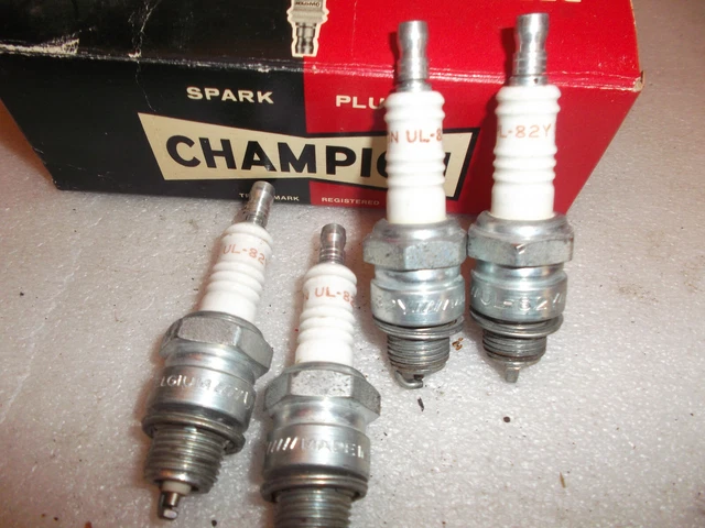 4X CHAMPION UL-82Y Zündkerzen Porsche 912,912 Targa, 1965-1970 Oldtimer (FG61) EUR 24,00 ...