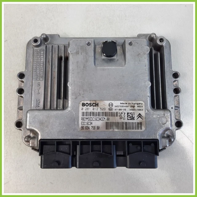 ECU BOSCH 0281012520 CITROEN C3 2a Série 1.4 50kw 9663475880 EUR 73,19 ...