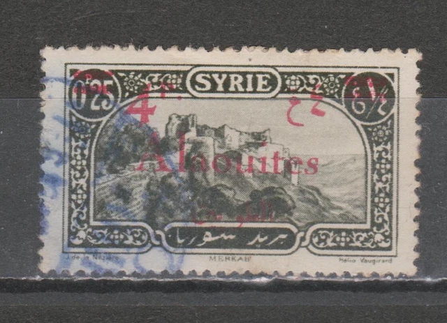 TIMBRE DU TERRITOIRE des Alaouites oblitéré N° Y. & T. 43 avec cachet ...
