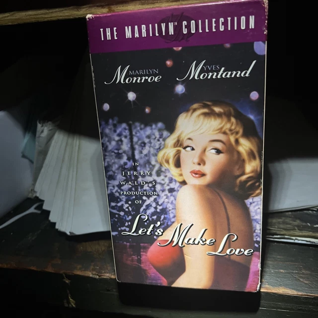 LETS MAKE LOVE (VHS, 1998) Marylyn Monroe Yves Montand FREE SHIPPING $22.74 - PicClick CA