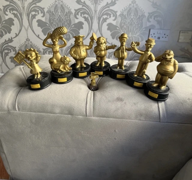 BURGER KING THE Simpsons Movie 2007 Collectible Gold Figures Job Lot £ ...