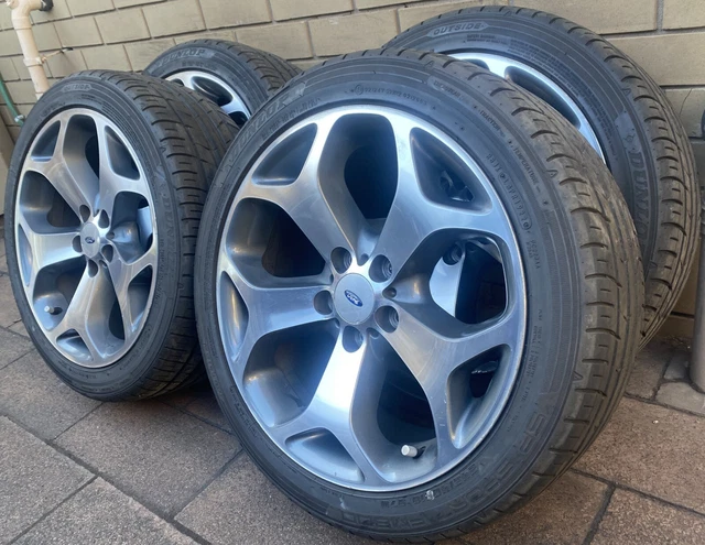 GENUINE FORD FALCON XR6 XR8 BA FG 18" HONEYCOMB SNOWFLAKE WHEELS TYRES ...