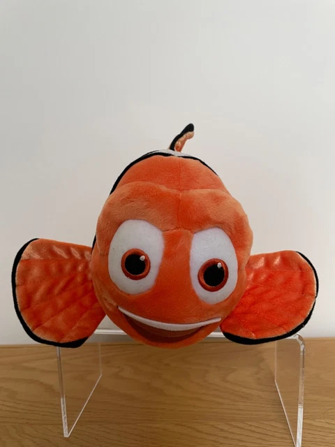 DISNEY STORE EXCLUSIVE Marlin Finding Nemo Nemo's Dad Stamped Soft Toy ...