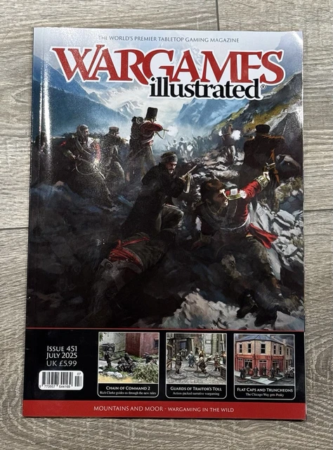 WARGAMES ILLUSTRATED MAGAZINE Issue 451 July 2025 £3.50 - PicClick UK