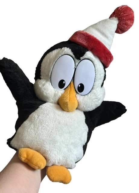 CHILLY WILLY PENGUIN Puppet Soft Toy Hand Glove Vintage Port Aventura ...