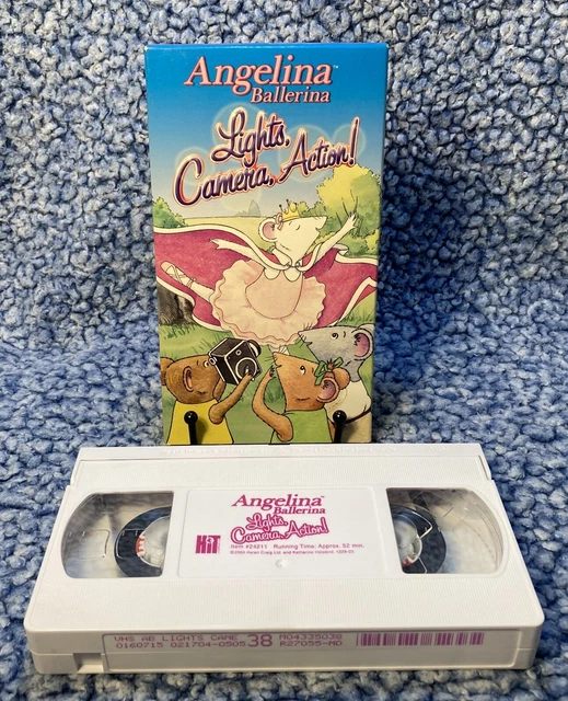 ANGELINA BALLERINA: LIGHTS, Camera, Action VHS 2004 Kids Animated ...