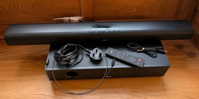 JVC TH-D337B BLUETOOTH Soundbar & Subwoofer 2.1 Black with remote. Free ...