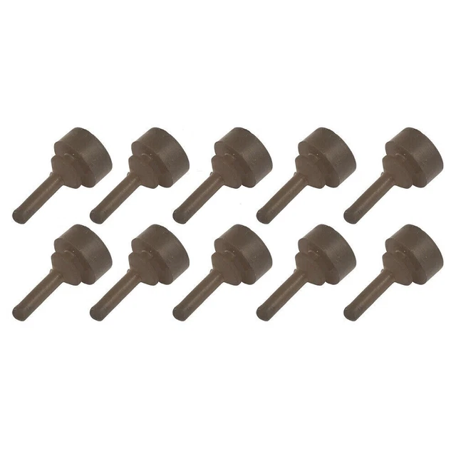 10 RUBBER HOOD SUPPORTS Fits Massey Ferguson MF INDUSTRIAL 302 30B 30E ...