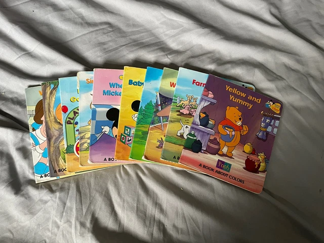 BABYS FIRST DISNEY Books. Vintage. Set Of 10 £6.00 - PicClick UK