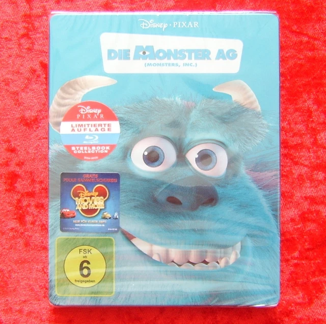 DIE MONSTER AG Walt Disney Pixar, Limitierte Auflage Steelbook Blu-Ray ...