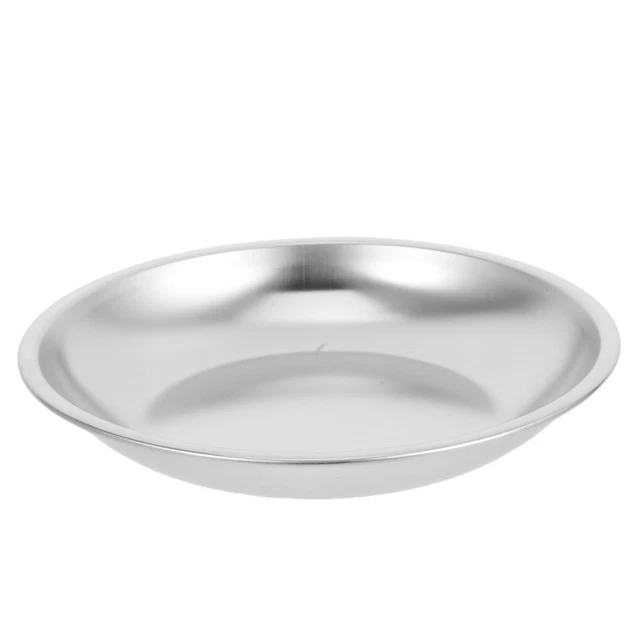 ROUND METAL TEA Bag Saucer For Storage Coffee Tables Dish Stylish ...