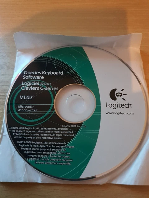 LOGITECH G-SERIES KEYBOARD Software V1.02 £1.16 - PicClick UK