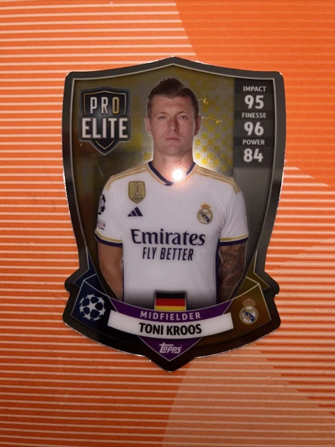 MATCH ATTAX 2023/24 2024 23/24 Pro Elite Shield T Kroos - Real Madrid ...