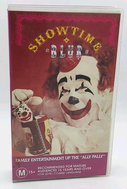 BLUR THE BAND Showtime | VHS PAL Music Video Tape BLUR Vintage 1995🔥 ...