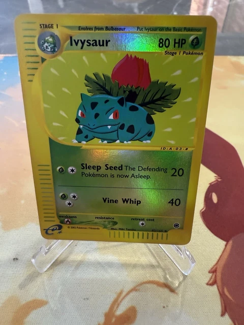 IVYSAUR 82/165 EXPEDITION Base Set reverse holo - Pokemon TCG $75.00 ...