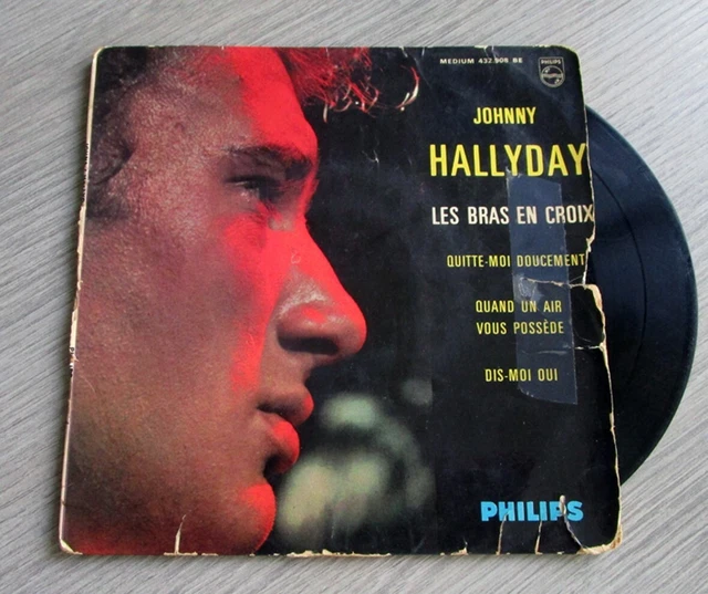JOHNNY HALLYDAY - Les bras en croix EUR 1,00 - PicClick FR