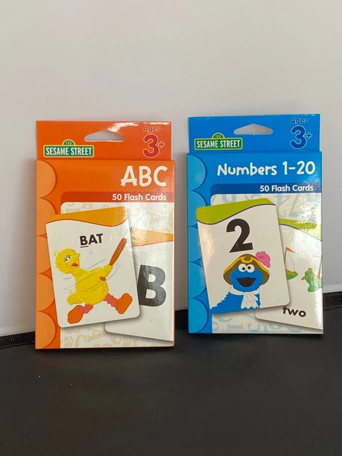 Sesame Street Flash Cards FOR SALE! - PicClick UK