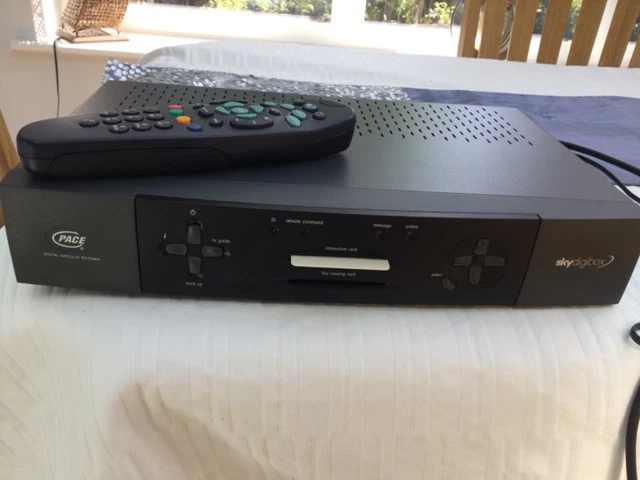 PACE SKY DIGIBOX receiver BSKYB 2500B with remote. Un tested spares or ...