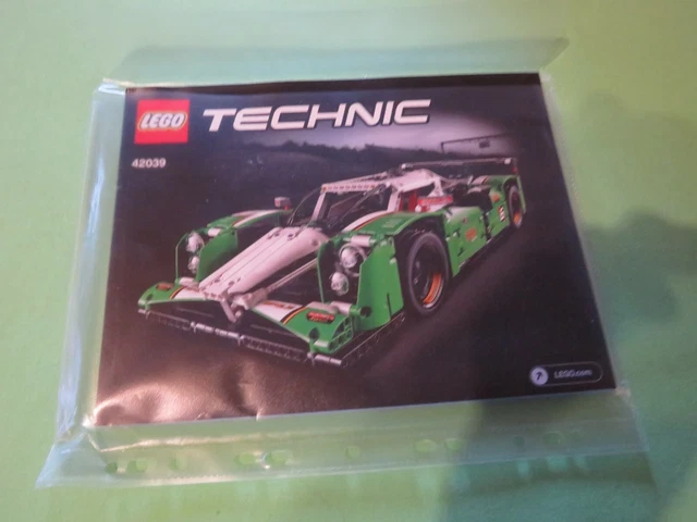 LEGO TECHNIC LANGSTRECKEN-RENNWAGEN Bauanleitung 42039 £8.61 - PicClick UK