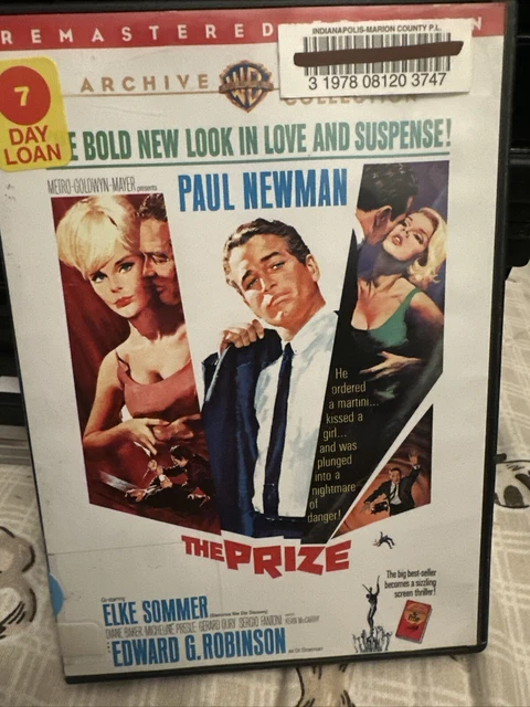DVD THE PRIZE (1963) NEW Paul Newman, Elke Summer $18.45 - PicClick AU