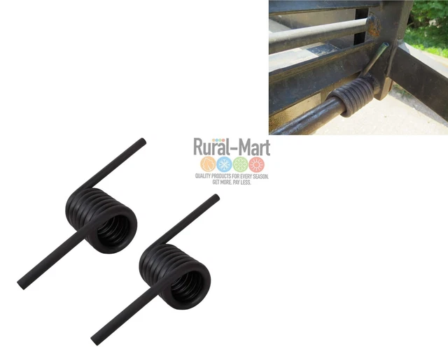 PAIR OF TRAILER Heavy Duty RAMP Springs 2,000 lb - Spring Coil-Left ...