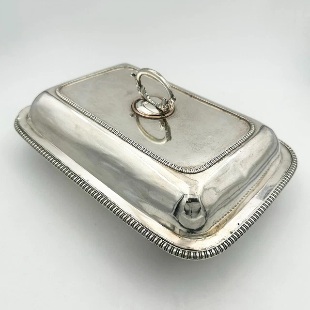 GEORGIAN ENTRÉE DISH OLD SHEFFIELD PLATE c1810 £50.00 - PicClick UK