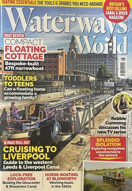 WATERWAYS WORLD MAGAZINE Issue June 2025 £10.99 - PicClick UK